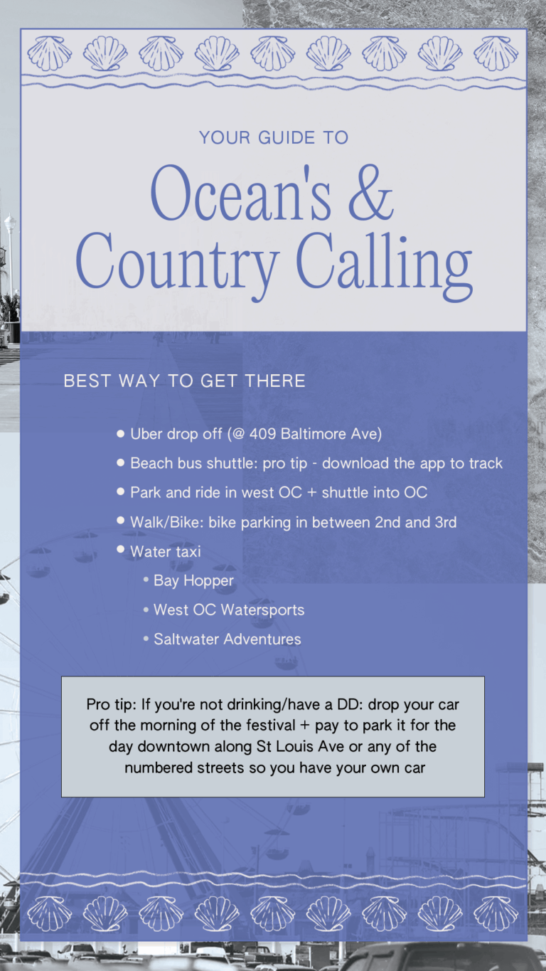 Ultimate Guide to Oceans Calling + Country Calling Festivals - The Chic Bee